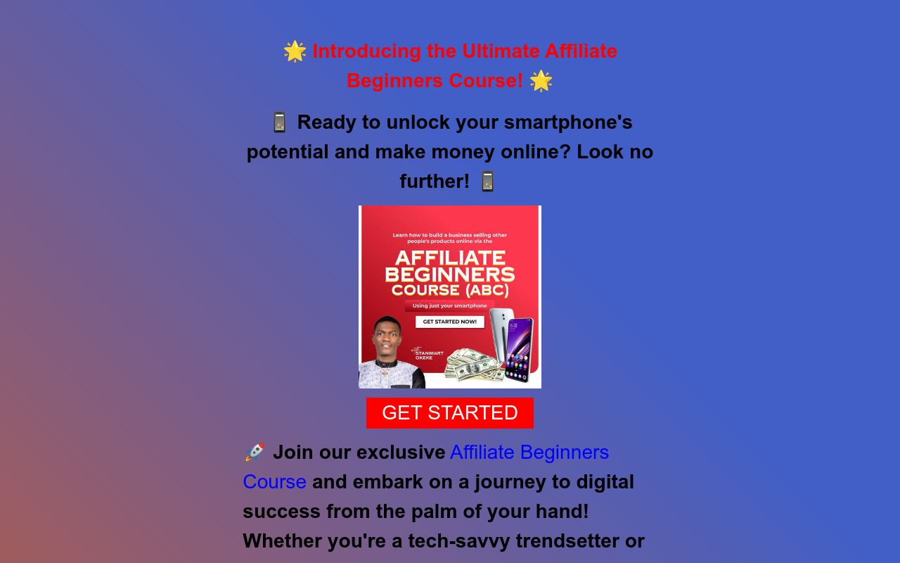 Affiliate(abc) program